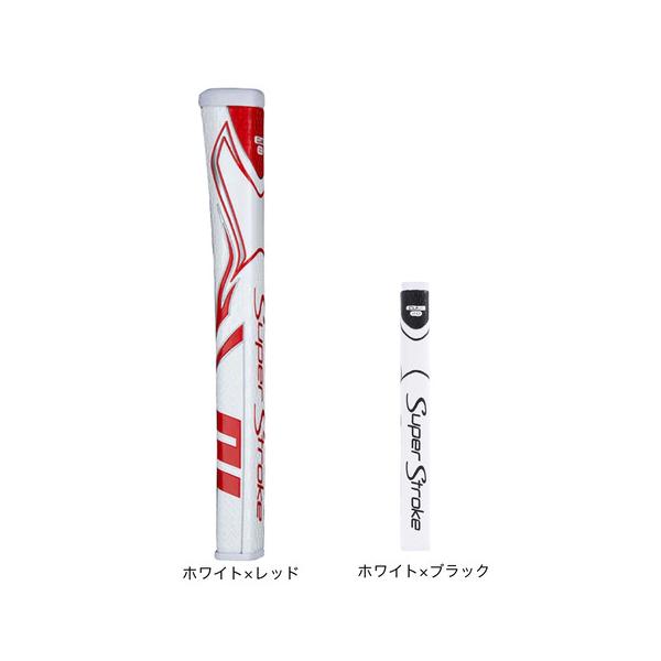 スーパーストローク SUPERSTROKE ヴィクトリアゴルフ ビクトリアゴルフ Victoria Golf ゴルフ小物 アクセサリー グリップ 10842110701 GR-259 210 ホワイト×レッド 10842110801 GR-...