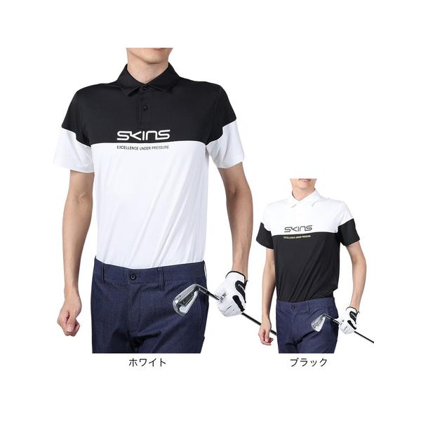スキンズ SKINS ヴィクトリアゴルフ ビクトリアゴルフ Victoria Golf ゴルフニット ゴルフウェア トップス 半袖ポロシャツ Men's Mens メンズ めんず 男性 メンズウェア ゴルフウェアメンズ UVケア 接触冷感 ...