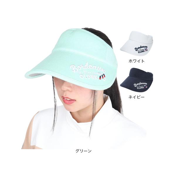 2024年春夏モデル 2024ssmodel クランク CLUNKヴィクトリアゴルフ ビクトリアゴルフ Victoria Golf ゴルフ衣料小物 アクセサリー 帽子 Lady's Ladys レディース れでぃーす 女性 バイザー UV ...
