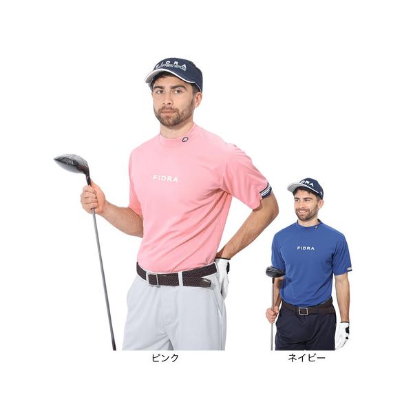 フィドラ FIDRAヴィクトリアゴルフ ビクトリアゴルフ Victoria Golf ゴルフニット ゴルフウェア トップス 半袖ハイネック Men's Mens メンズ めんず 男性 モックネックシャツ モックネック モックネック 半袖 メ...