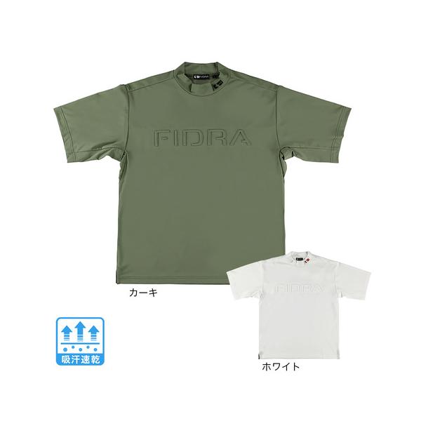 2024年春夏モデル 2024ssmodel フィドラ FIDRAヴィクトリアゴルフ ビクトリアゴルフ Victoria Golf ゴルフニット ゴルフウェア トップス 半袖ハイネック Men's Mens メンズ めんず 男性 モックネッ...