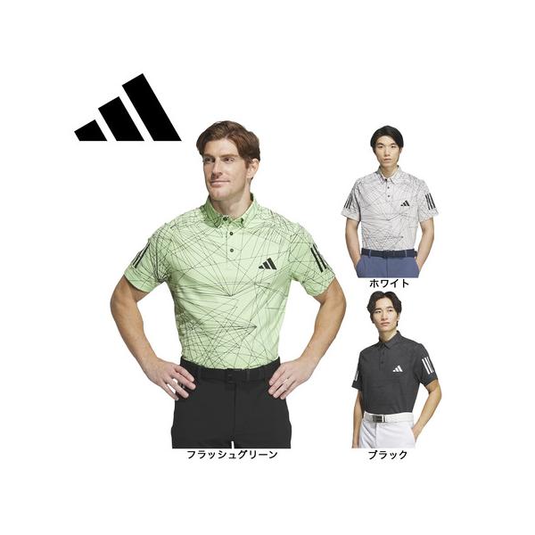 2024年春夏モデル 2024ssmodel アディダス ADIDAS ヴィクトリアゴルフ ビクトリアゴルフ Victoria Golf ゴルフニット ゴルフウェア トップス 半袖ポロシャツ Men's Mens メンズ めんず 男性 メン...