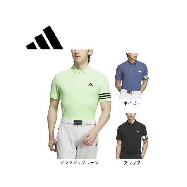 2024年春夏モデル 2024ssmodel アディダス ADIDAS ヴィクトリアゴルフ ビクトリアゴルフ Victoria Golf ゴルフニット ゴルフウェア トップス 半袖ポロシャツ Men's Mens メンズ めんず 男性 メン...
