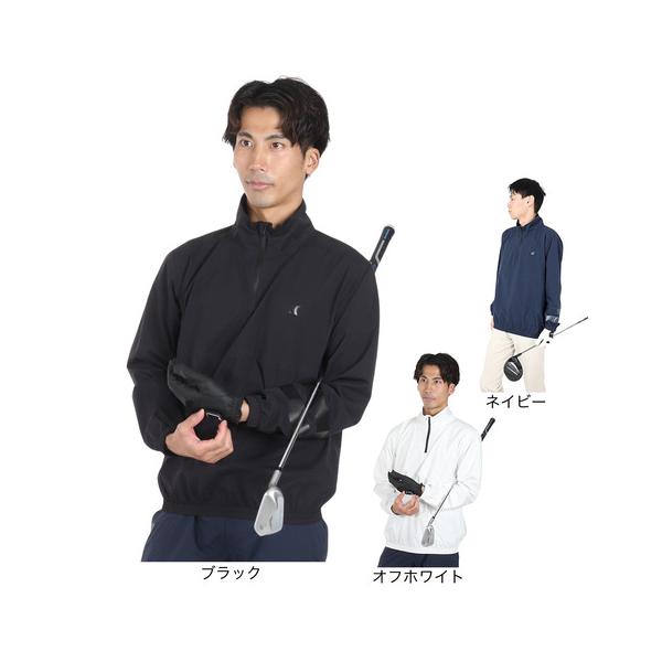 ハーレー HURLEY ヴィクトリアゴルフ ビクトリアゴルフ Victoria Golf 雨具 ゴルフアウター ゴルフウェア レインジャケット Men's Mens メンズ めんず 男性 黒 ブラック ゴルフ スポーツウェア パフォーマンス...