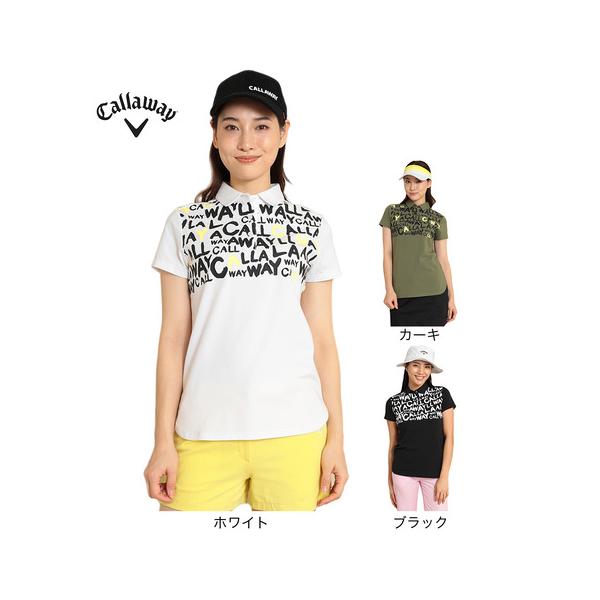 2024年春夏モデル 2024ssmodel キャロウェイ Callaway ヴィクトリアゴルフ ビクトリアゴルフ Victoria Golf ゴルフニット ゴルフウェア トップス 半袖ポロシャツ Lady's Ladys レディース れで...