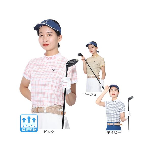 2024年春夏モデル 2024ssmodel フィドラ FIDRAヴィクトリアゴルフ ビクトリアゴルフ Victoria Golf ゴルフニット ゴルフウェア トップス 半袖ハイネック Lady's Ladys レディース れでぃーす 女性...
