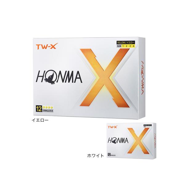 ホンマ 本間ゴルフ HONMA ヴィクトリアゴルフ ビクトリアゴルフ Victoria Golf ゴルフボール ダースボール Men's Mens メンズ めんず 男性 3層構造 白 ホワイト 10857801101 TW-X 2024 B...