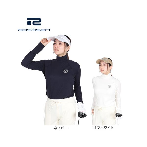 2024年秋冬モデル 2024fwmodel ロサーセン ROSASEN ヴィクトリアゴルフ ビクトリアゴルフ Victoria Golf ゴルフニット ゴルフウェア トップス 長袖ハイネック Lady's Ladys レディース れでぃー...