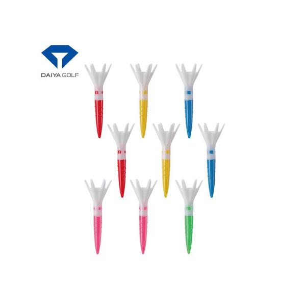 ダイヤ DAIYA ヴィクトリアゴルフ ビクトリアゴルフ Victoria Golf ゴルフ小物 アクセサリー ティー ゴルフ ゴルフ用品 小物 トマホークティー カラー カラフル