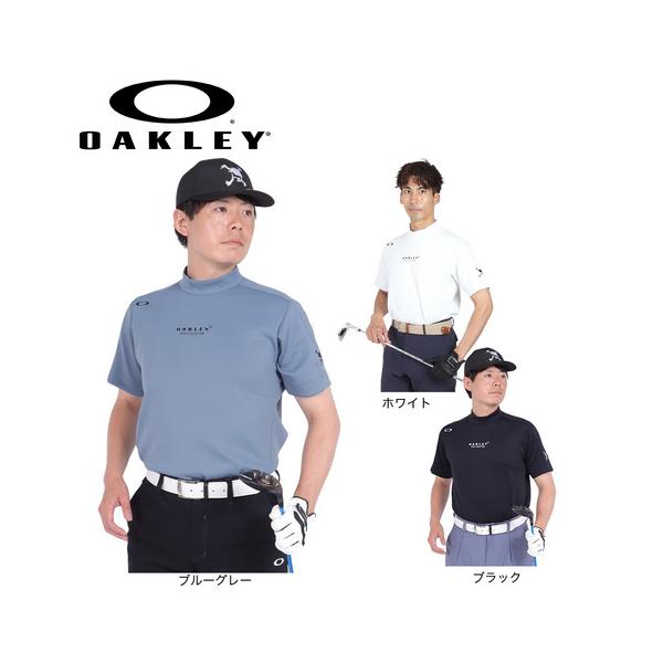 2024年秋冬モデル 2024fwmodel オークリー OAKLEY ヴィクトリアゴルフ ビクトリアゴルフ Victoria Golf ゴルフニット ゴルフウェア トップス 半袖ハイネック Men's Mens メンズ めんず 男性 モッ...