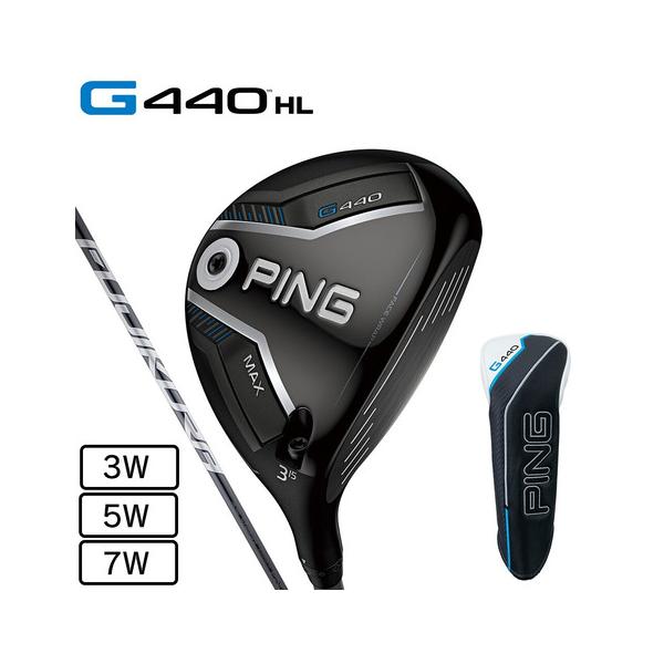 ピン PING ヴィクトリアゴルフ ビクトリアゴルフ Victoria Golf バラウウッド ステンレスヘッド Men's Mens メンズ めんず 男性 10878163501 G440HL MAX 5W SPDR NX GREY 40...