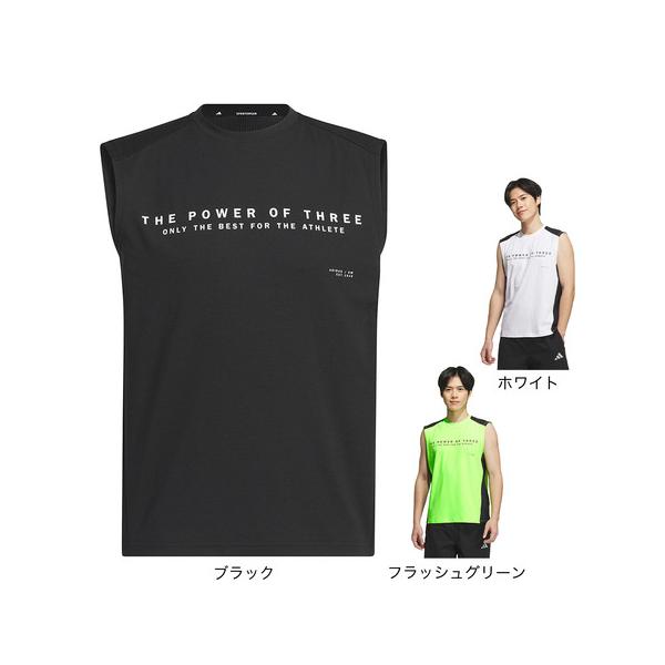 2025年春夏モデル 2025ssmodel アディダス ADIDAS スーパースポーツゼビオ ゼビオ Super Sports XEBIO スポーツカットソー タンクトップ Men's Mens メンズ めんず 男性 スポーツアパレル ス...