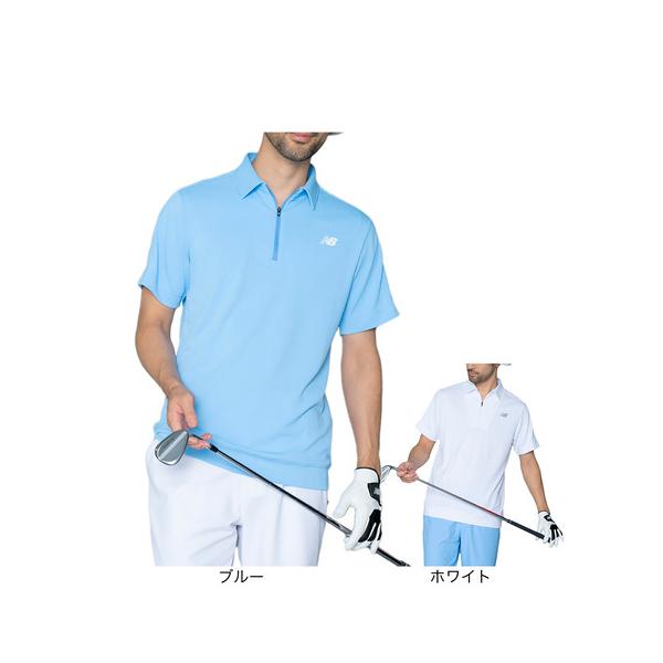 2025年春夏モデル 2025ssmodel ニューバランス new balance newbalance ヴィクトリアゴルフ ビクトリアゴルフ Victoria Golf ゴルフニット ゴルフウェア トップス 半袖ポロシャツ Men's ...