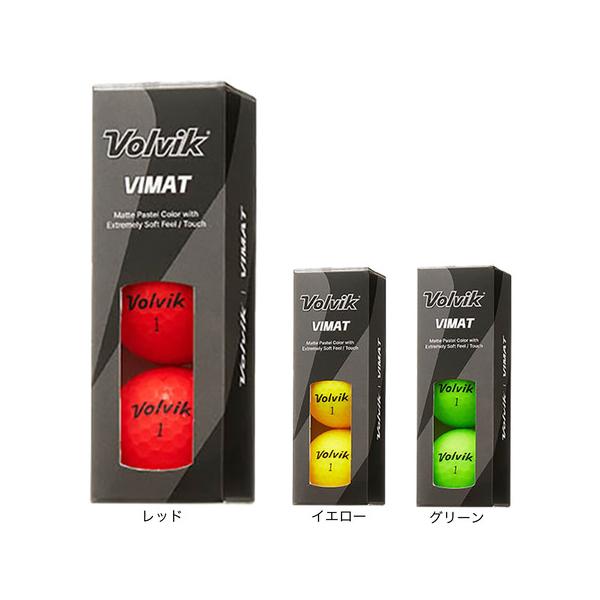 ボルビック Volvik ヴィクトリアゴルフ ビクトリアゴルフ Victoria Golf ゴルフボール プロパーボール Men's Mens メンズ めんず 男性 2層構造 10883317901 VV5PNA0 VMAT RED レッド...