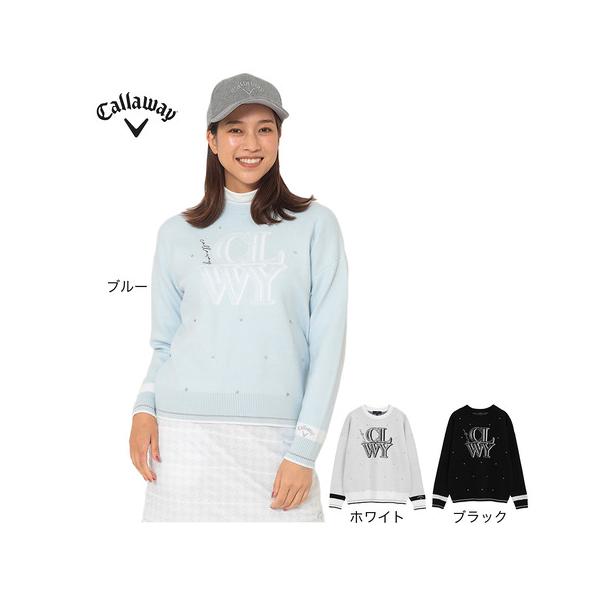 2025年秋冬モデル 2025fwmodel キャロウェイCallaway ヴィクトリアゴルフ ビクトリアゴルフ Victoria Golf ゴルフニット ゴルフウェア トップス 長袖セーター Lady's Ladys レディース れでぃー...