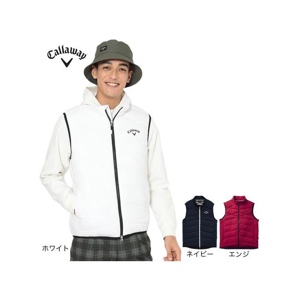 キャロウェイ Callaway ヴィクトリアゴルフ ビクトリアゴルフ Victoria Golf ゴルフアウター ゴルフウェア ベスト Men's Mens メンズ めんず 男性 メンズウェア ゴルフウェアメンズ 白 ホワイト vg2509...