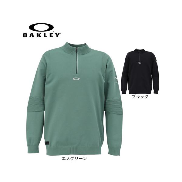 2025年秋冬モデル 2025fwmodel オークリー OAKLEY ヴィクトリアゴルフ ビクトリアゴルフ Victoria Golf ゴルフニット ゴルフウェア トップス 長袖セーター Men's Mens メンズ めんず 男性 メンズ...