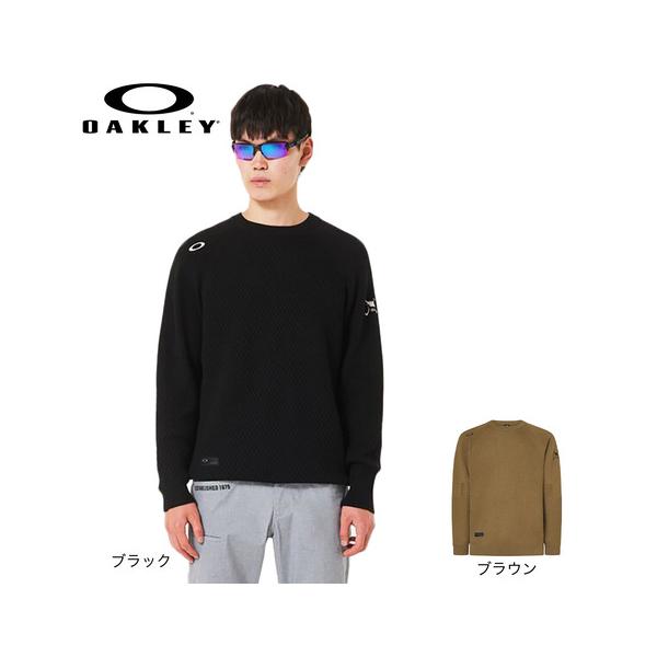2025年秋冬モデル 2025fwmodel オークリー OAKLEY ヴィクトリアゴルフ ビクトリアゴルフ Victoria Golf ゴルフニット ゴルフウェア トップス 長袖セーター Men's Mens メンズ めんず 男性 メンズ...