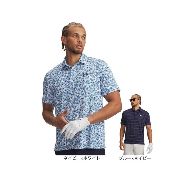 2026年春夏モデル 2026ssmodel  アンダーアーマー UNDER ARMOUR UNDERARMOUR ヴィクトリアゴルフ ビクトリアゴルフ Victoria Golf ゴルフニット ゴルフウェア トップス 半袖ポロシャツ Me...