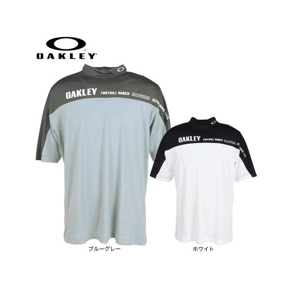 2026年春夏モデル 2026ssmodel オークリー OAKLEY ヴィクトリアゴルフ ビクトリアゴルフ Victoria Golf ゴルフニット ゴルフウェア トップス 半袖ハイネック Men's Mens メンズ めんず 男性 モッ...