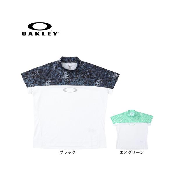 2026年春夏モデル 2026ssmodel オークリー OAKLEY ヴィクトリアゴルフ ビクトリアゴルフ Victoria Golf ゴルフニット ゴルフウェア トップス 半袖ハイネック Lady's Ladys レディース れでぃーす...