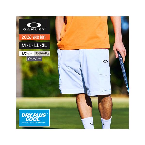 2026年春夏モデル 2026ssmodel オークリー OAKLEY ヴィクトリアゴルフ ビクトリアゴルフ Victoria Golf ゴルフパンツ ショートパンツ ボトム Men's Mens メンズ めんず 男性 ハーフパンツ メンズ...