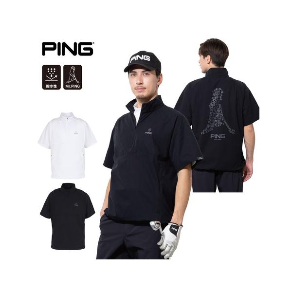 2026年春夏モデル 2026ssmodel ピン PING ヴィクトリアゴルフ ビクトリアゴルフ Victoria Golf ゴルフアウター ゴルフウェア ハーフスリーブジャケット Men's Mens メンズ めんず 男性 メンズウェア...