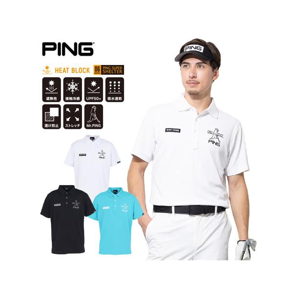 2026年春夏モデル 2026ssmodel ピン PING ヴィクトリアゴルフ ビクトリアゴルフ Victoria Golf ゴルフニット ゴルフウェア トップス 半袖ポロシャツ Men's Mens メンズ めんず 男性 メンズウェア ...
