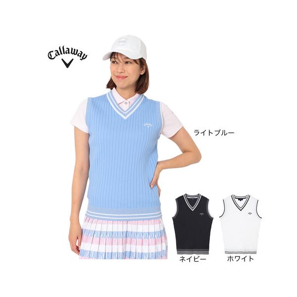 2026年春夏モデル 2026ssmodel キャロウェイ Callaway ヴィクトリアゴルフ ビクトリアゴルフ Victoria Golf ゴルフニット ゴルフウェア トップス 長袖セーター Lady's Ladys レディース れでぃ...