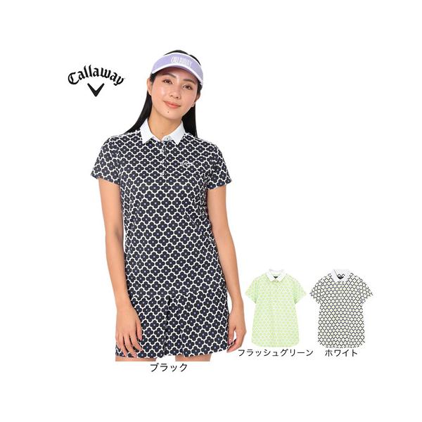 2026年春夏モデル 2026ssmodel キャロウェイ Callaway ヴィクトリアゴルフ ビクトリアゴルフ Victoria Golf ゴルフニット ゴルフウェア トップス 半袖ポロシャツ Lady's Ladys レディース れで...