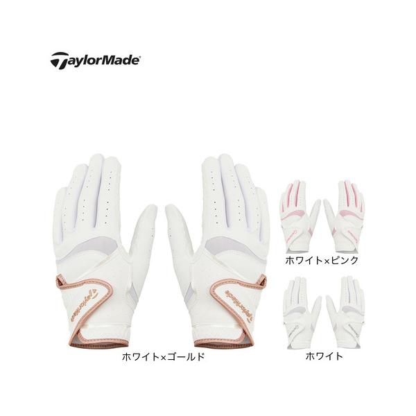 テーラーメイド TaylorMade TAYLOR MADE ヴィクトリアゴルフ ビクトリアゴルフ Victoria Golf ゴルフグローブ 両手用グローブ Lady's Ladys レディース れでぃーす 女性 人工皮革 1090262...