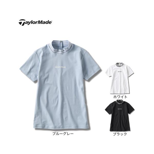 2026年春夏モデル 2026ssmodel テーラーメイド TaylorMade TAYLOR MADE ヴィクトリアゴルフ ビクトリアゴルフ Victoria Golf ゴルフニット ゴルフウェア トップス 半袖ハイネック Lady's...
