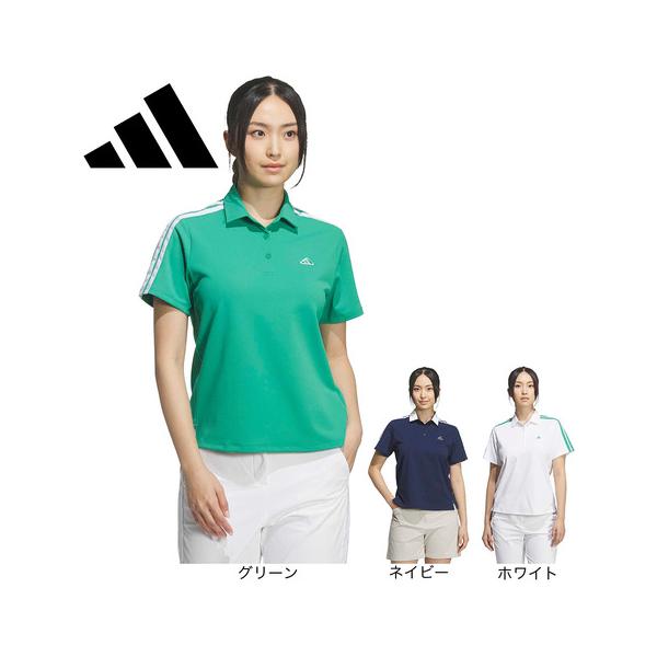 2026年春夏モデル 2026ssmodel アディダス ADIDAS ヴィクトリアゴルフ ビクトリアゴルフ Victoria Golf ゴルフニット ゴルフウェア トップス 半袖ポロシャツ Lady's Ladys レディース れでぃーす...
