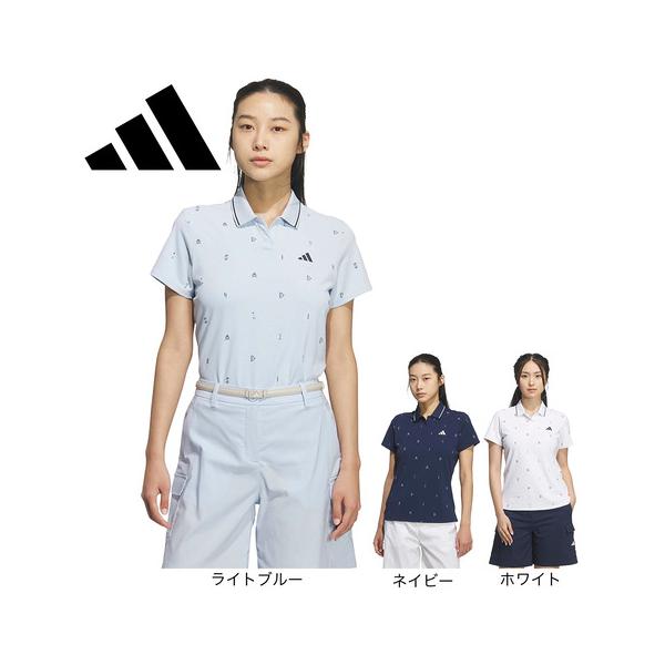 2026年春夏モデル 2026ssmodel アディダス ADIDAS ヴィクトリアゴルフ ビクトリアゴルフ Victoria Golf ゴルフニット ゴルフウェア トップス 半袖ポロシャツ Lady's Ladys レディース れでぃーす...