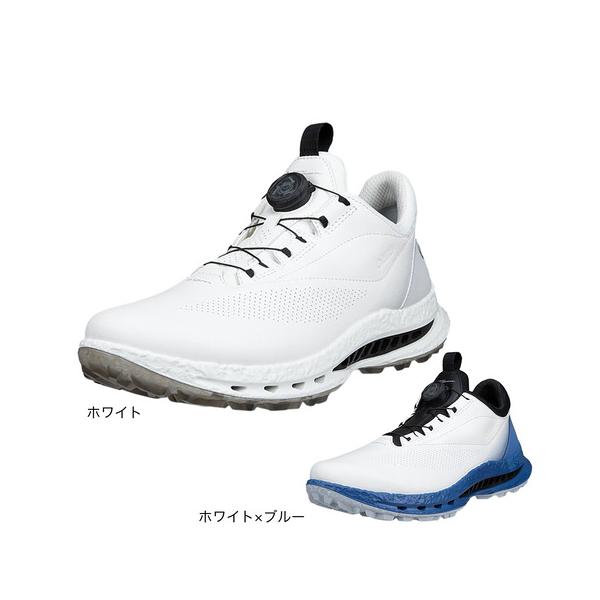 2026年春夏モデル 2026ssmodel エコー ecco ヴィクトリアゴルフ ビクトリアゴルフ Victoria Golf ゴルフシューズ 靴 スパイクレス Men's Mens メンズ めんず 男性 白 ホワイト 109039665...