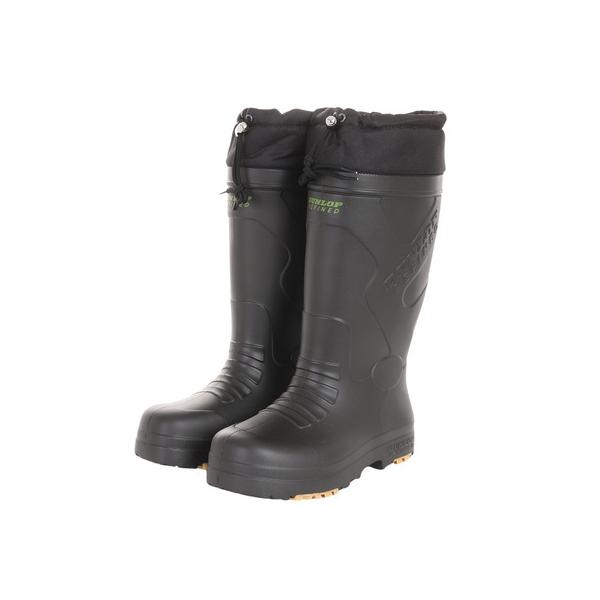 ダンロップ DUNLOP スーパースポーツゼビオ ゼビオ Super Sports XEBIO スノートレシューズ 靴 冬用長靴 レインブーツ Men's Mens メンズ めんず 男性 黒 ブラック