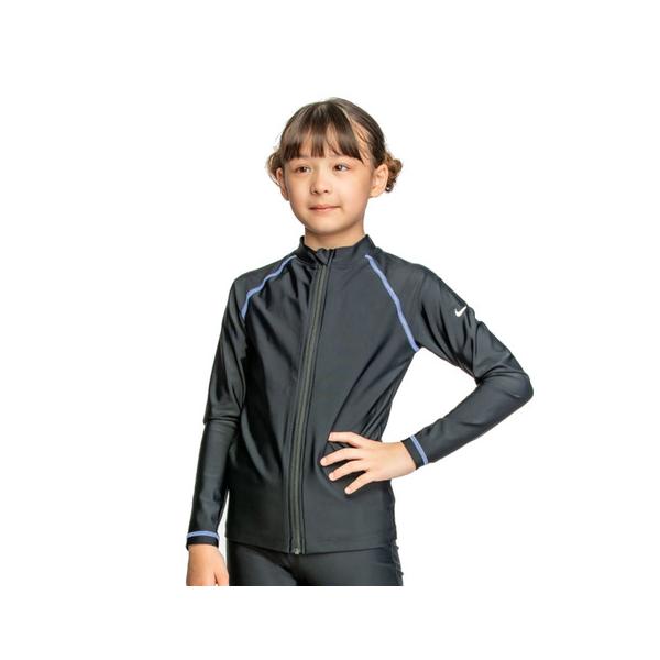 ナイキ NIKE ヴィクトリア ビクトリア サーフ&amp;スノー Victoria Surf&amp;Snow マリンウェア ラッシュガード 長袖 ロングスリーブ フルジップ スクール水着 水陸両用 速乾 UVカット 紫外線カット UPF...