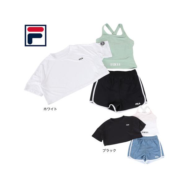 フィラ FILA ヴィクトリア ビクトリア サーフ&amp;スノー Victoria Surf&amp;Snow リゾート水着 セパレーツ水着 水着 上下セット セパレート トップス ボトムス Tシャツ 半袖 ショート丈 タンクトップ ショ...