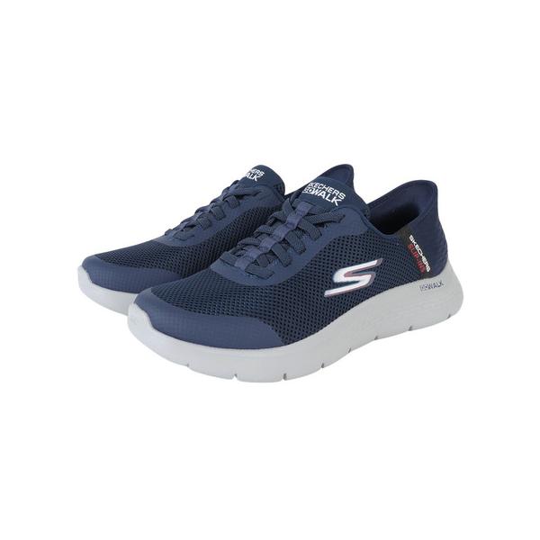 スケッチャーズ SKECHERS スーパースポーツゼビオ ゼビオ Super Sports XEBIO ウオーキングシューズ 靴 Men's Mens メンズ めんず 男性 父の日 紺 こん ネイビー スリップイン ハンズフリー 楽々 楽に...