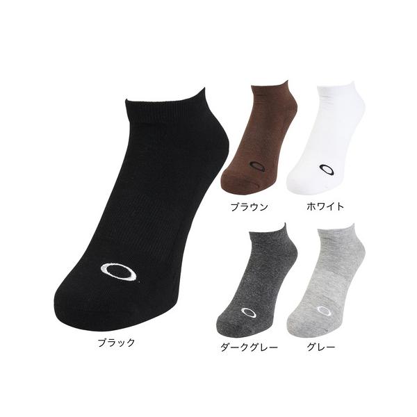 オークリー OAKLEY スーパースポーツゼビオ ゼビオ Super Sports XEBIO ソックス 靴下 スポーツソックス Men's Mens メンズ めんず 男性 スポーツ 黒 ブラック スポーツ 通勤 通学 部活 散歩 運動 フ...