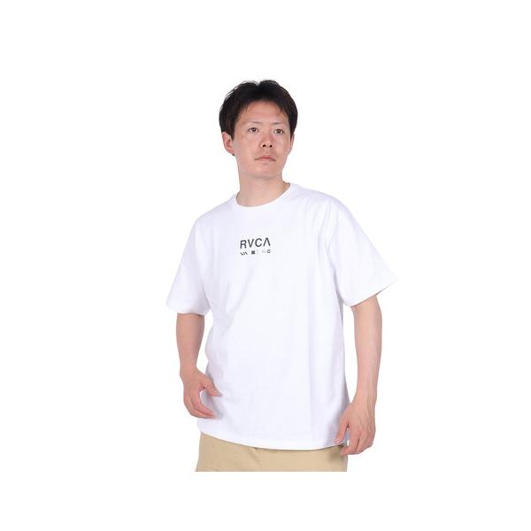 ルーカ RVCA スーパースポーツゼビオ ゼビオ Super Sports XEBIO アクションウエア Tシャツ Men's Mens メンズ めんず 男性 半袖 トップス 父の日 プレゼント 白 ホワイト 2024ss_clsl xe2...