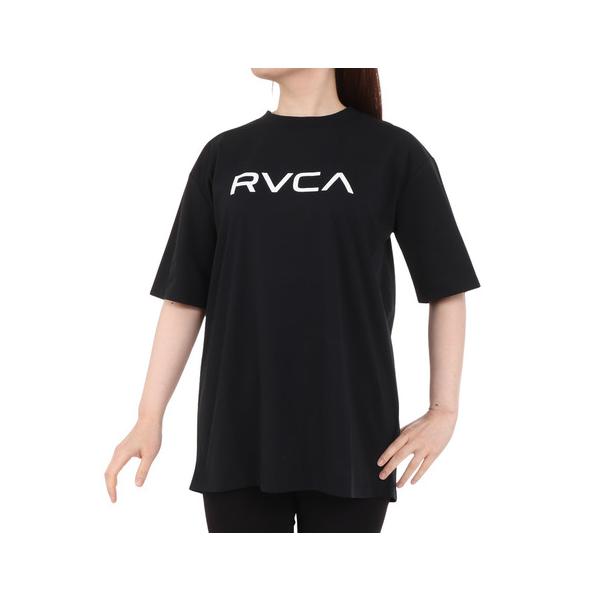 ルーカ RVCA ヴィクトリア ビクトリア サーフ&amp;スノー Victoria Surf&amp;Snow マリンウエア ラッシュガード Lady's Ladys レディース れでぃーす 女性 半袖 黒 ブラック 2024ss_clsl