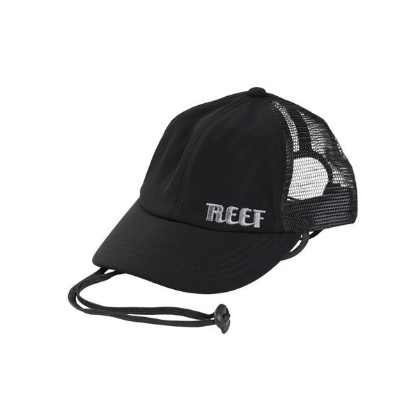 リーフ REEF ヴィクトリア ビクトリア サーフ&amp;スノー Victoria Surf&amp;Snow  黒 ブラック日焼け対策 日焼け防止 あご紐付き アウトドア アウトドアスポーツ 海 海水浴 ビーチ 水泳 マリンスポーツ プ...