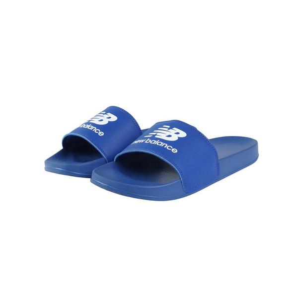 2025年春夏モデル 2025ssmodel ニューバランス new balance newbalance スーパースポーツゼビオ ゼビオ Super Sports XEBIO スポーツサンダル シャワーサンダル Slide シャワサン 青...