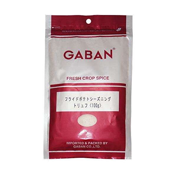 トリュフの香りが広がる高級感溢れる贅沢なポテトに仕上がります。 揚げあがったフライドポテト150gに、本品5.4g（3.6%相当）をまぶしてお召し上がりください。 GABANさんは、創業60年の老舗香辛料メーカーです。創業以来、「プロのため...