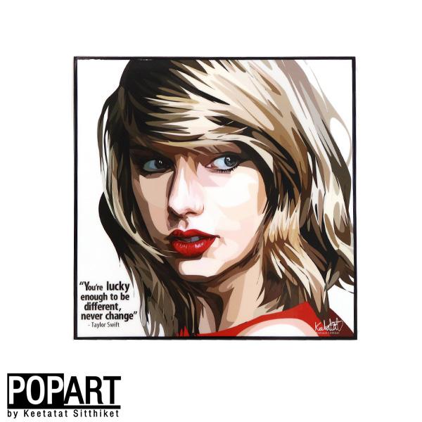 -TAYLOR SWIFT VER2-お部屋をお洒落な空間へと演出してくれるアートフレーム。木製のパネルに表面がアクリルカバーの処理がされており、光沢の有る美しい質感のパネルです。パネル側面はシックなマットブラックで壁面とのメリハリを強調し...