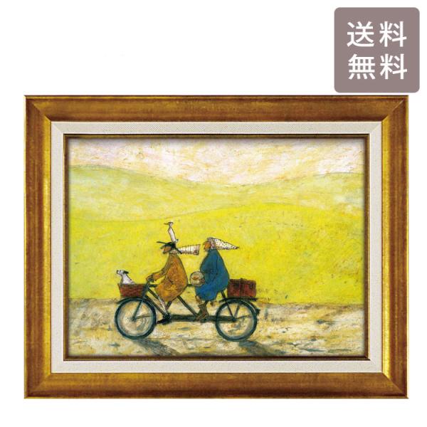 サムトフトの絵と額がセットになった商品です。絵の表面に透明のゲルを使って凹凸加工を施し、油絵のような質感を出しています。◆作家紹介◆サム トフト (イギリス女性作家)スイートピー色のウサギ、犬と共に仕事と生活をブライトンで過ごしている。技術...