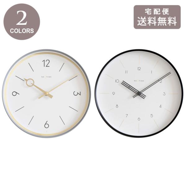 オランダの時計老舗ブランドNeXtimeが提案するJAPANDI SERIESは、日本とスカンジナビアの美学を融合させた独自のデザイン。【POLITE】シンプルでエレガントなデザインの壁掛け時計。ゴールドの針とインデックスが、ミニマルな文字...