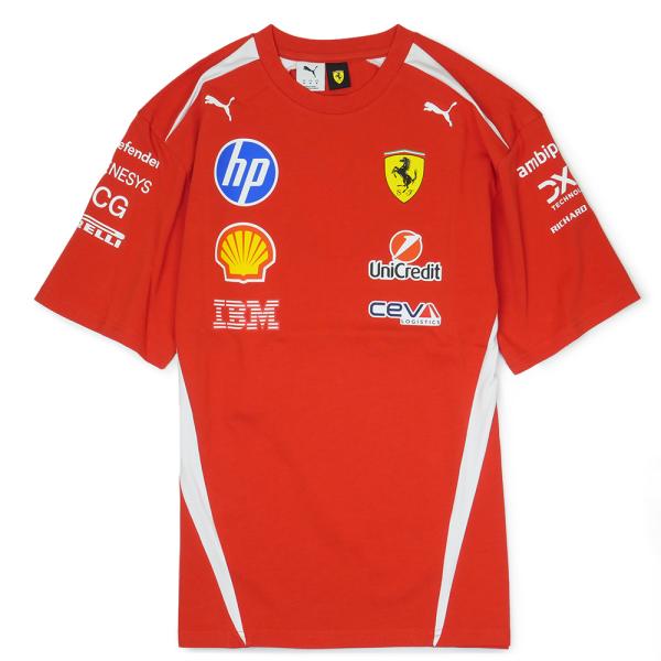 PUMA FERRARI 2026 コレクションSCUDERIA FERRARI HP チーム レプリカ Tシャツ【チーム版/Tシャツ】■商品スペックサイズ（cm）S　着丈70 身幅49 肩幅47 袖丈25M　着丈71 身幅55 肩幅52 ...