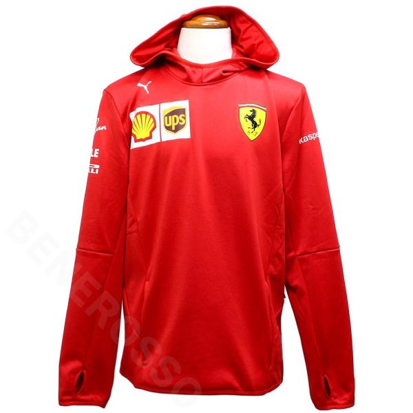 PUMA FERRARI 2021 コレクションスクーデリア フェラーリ レプリカアイテム。サイズ(cm)：インターナショナルサイズXS 着丈62 身幅50 肩幅41 袖丈62S　着丈65 身幅52 肩幅43 袖丈64M　着丈68 身幅56...